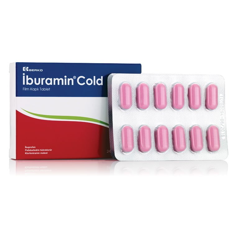 معلومات حول استخدام دواء Iburamin cold - الدراسة حول العالم