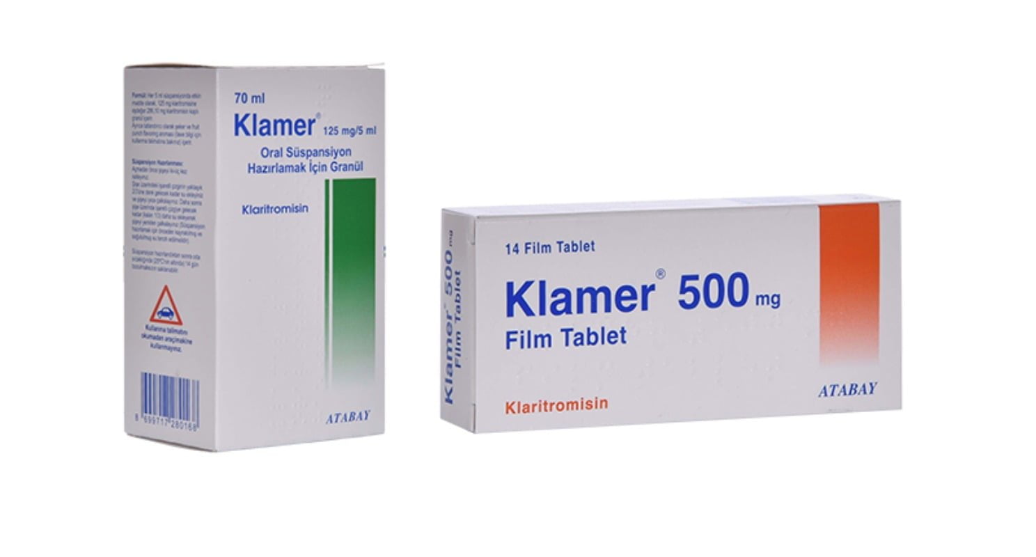 معلومات حول استخدم دواء Klamer - الدراسة حول العالم